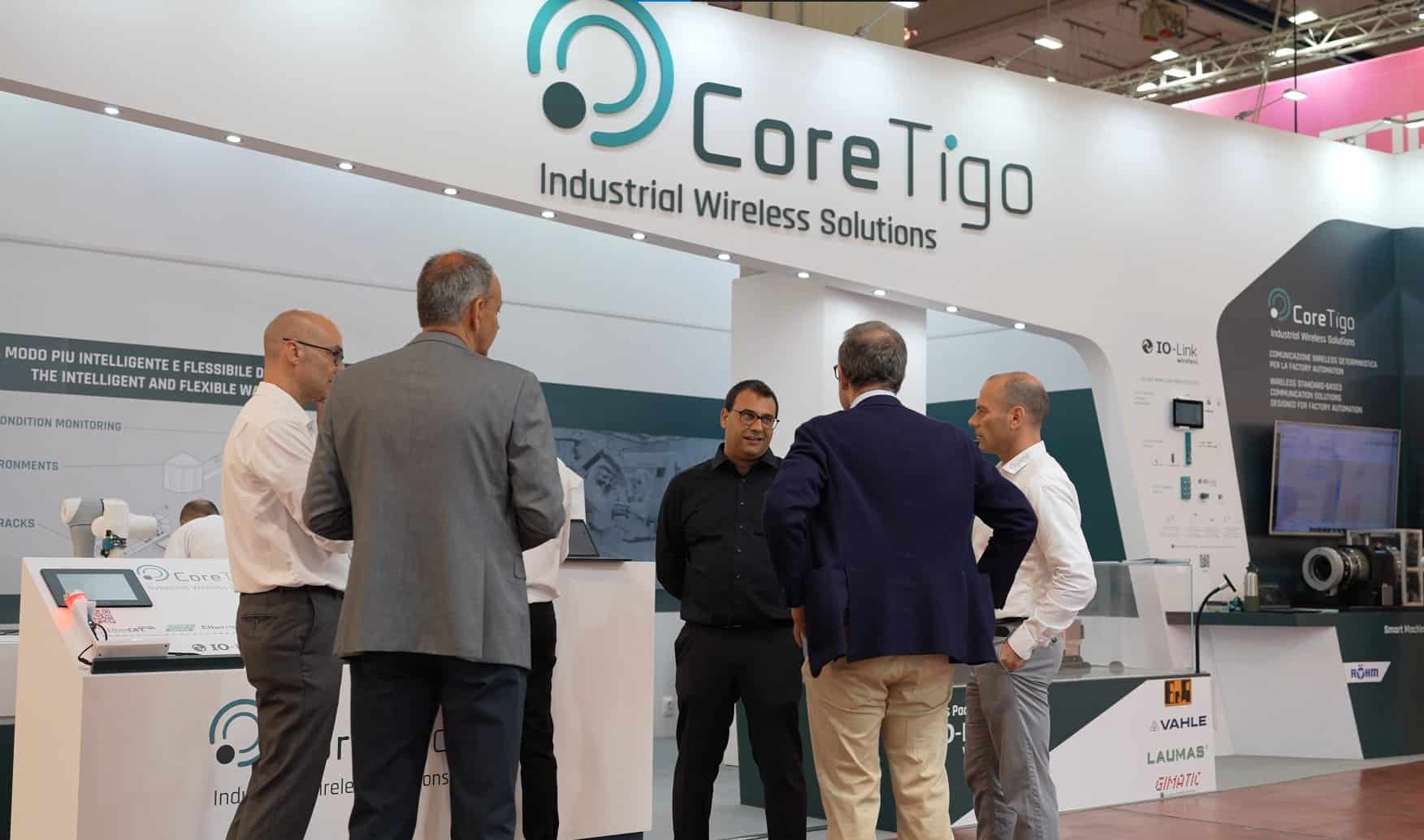 CoreTigo's IO-Link Wireless Solutions at SPS Italia 2022